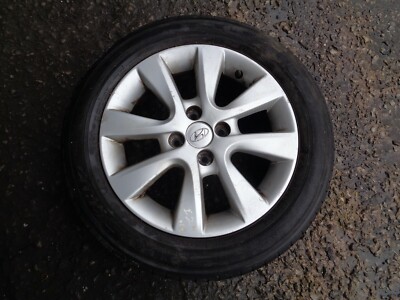 HYUNDAI I20 MK1 FACELIFT ALLOY WHEEL 185/60/15 2012 2013 2014 2015 ...