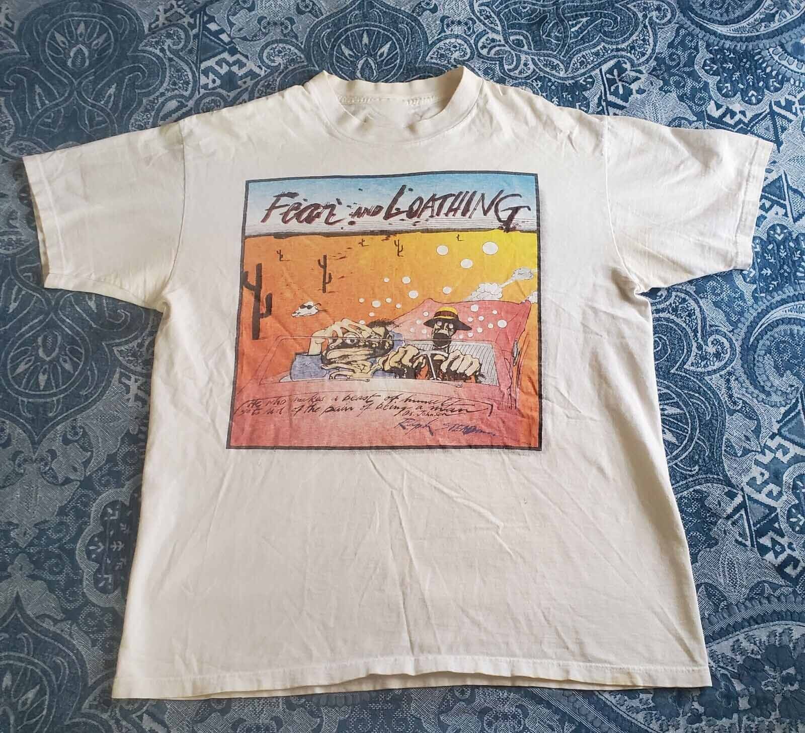 Fear and Loathing in Las Vegas Ralph Steadman Shirt White Unisex S-5XL ...