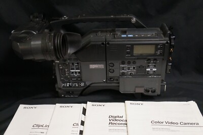 Sony DXC-D30 CAMCORDER w/ DSR-1 DVCAM Back & DXF-701WS + Anton Bauer ...
