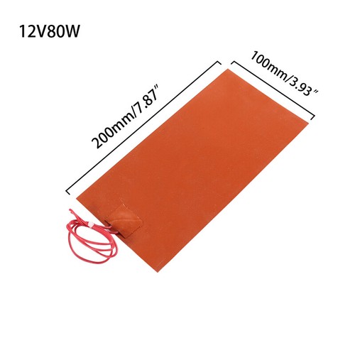 Silicone Heating Plate Electric Heater Pad Mat Flexible Heating ...
