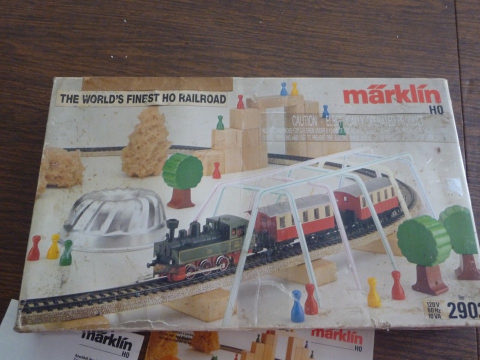 Vintage 80's Marklin HO Model Train Set 2902 Complete and Tested West ...