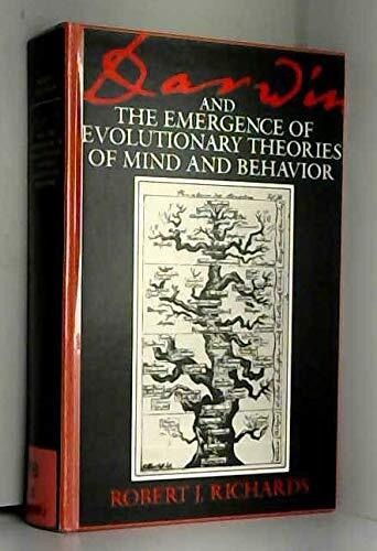 DARWIN AND THE EMERGENCE OF EVOLUTIONARY THEORIES OF MIND By Robert J. Richards 9780226711997 | eBay
