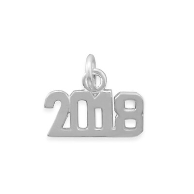 Class of 2018 Charm Sterling Silver | eBay