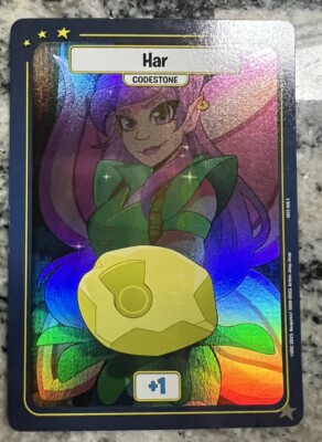 HAR CODESTONE Neopets Battledome TCG Gen Con Promo Card NB23-008 P ...