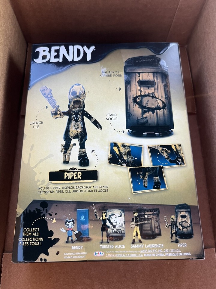 Bendy and the Ink Machine Piper Action Figure Jakks Pacific BRAND NEW ...
