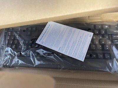 NIB WYSE USB Keyboard 901716-06L KU-8933 PS2 Port 104K Black | eBay