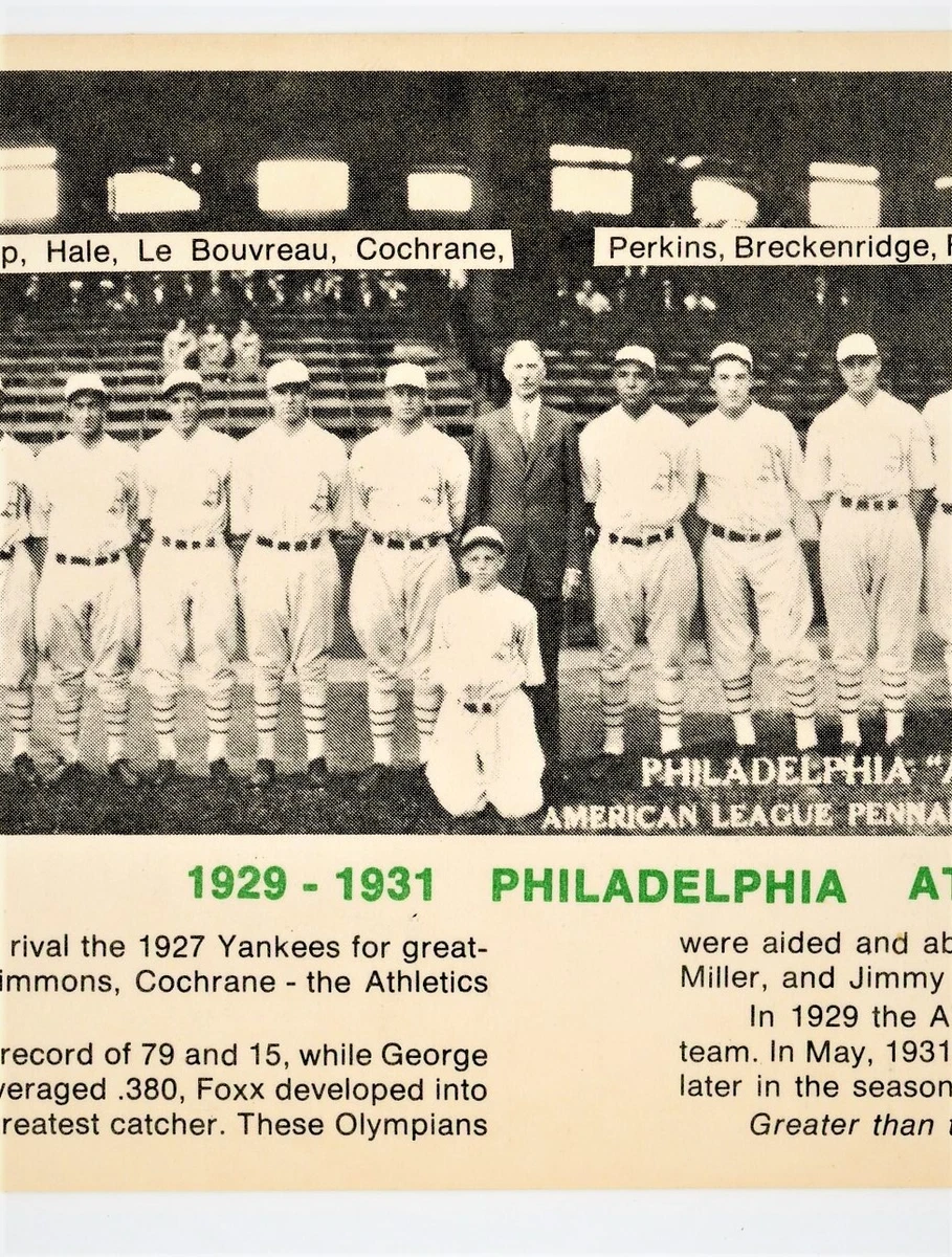 1931 Philadelphia Athletics Logo