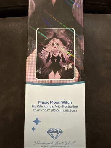Diamond Art Club ~ Magic Moon Witch ~ Rita Kónya ~ Discontinued ...
