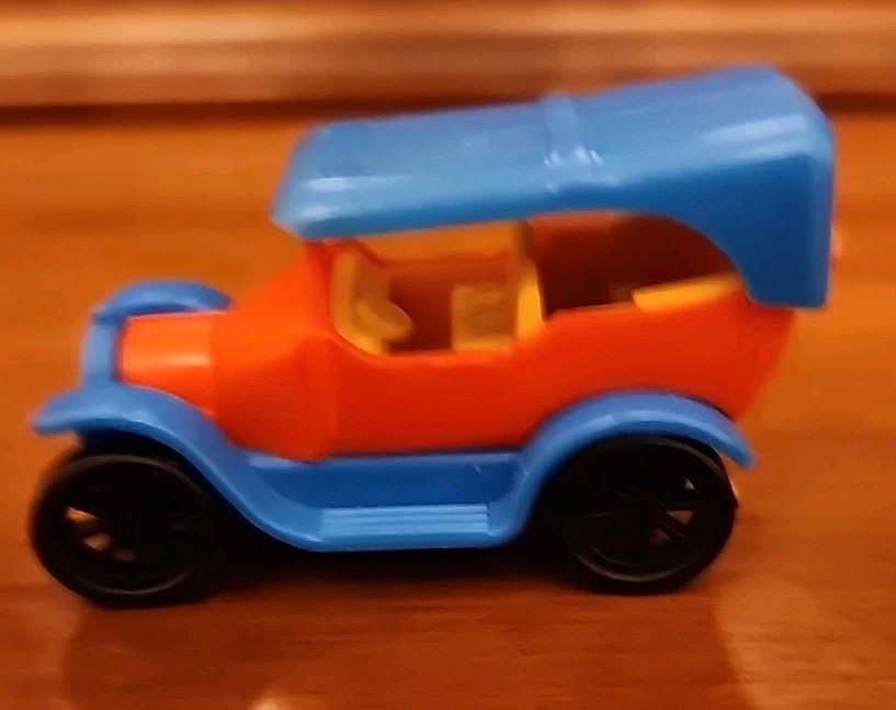 Vintage 1950s Bruder Mini Model T Car Snap Together Plastic West ...
