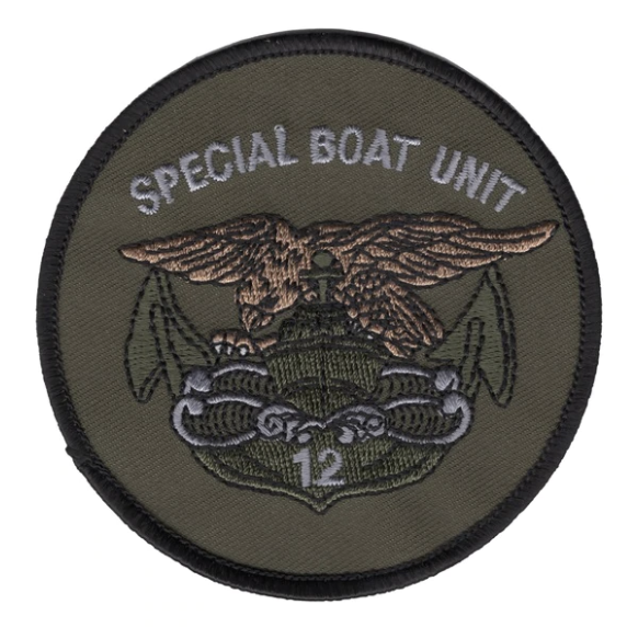 3.5" NAVY SBU-12 SPECIAL BOAT UNIT EMBROIDERED PATCH | eBay