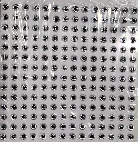 196 3D Fishing Eyes Red or Silver 6MM Lure Holographic Eye Fly Tying ...