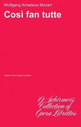 Cosi Fan Tutti by Wolfgang Amadeus Mozart: New 9780793526192| eBay
