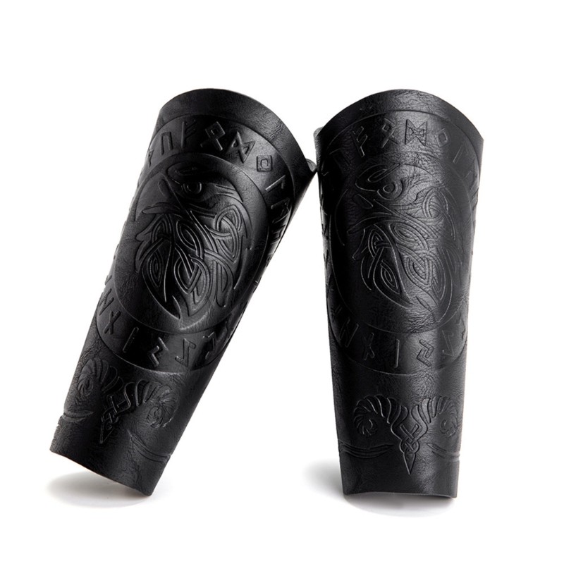 Arm Guard Gauntlet Wristband Role Playing Armguards Wide Knight Arm ...