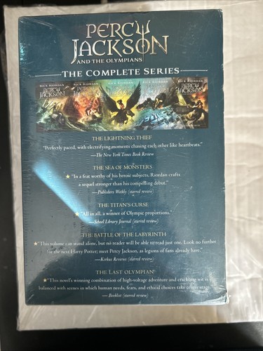 Percy Jackson and the Olympians Complete Series 5-Book Boxed Set w ...