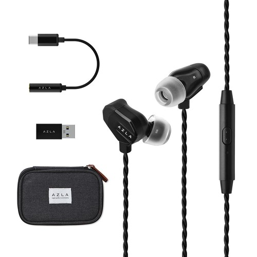 AZLA AIM8 Gaming Earbuds Wired Earphone with Microphone, Clear Mic, FPS ...