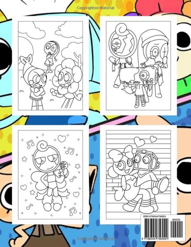 Dandy's World Coloring Book: Beautiful Pages For kids Ages 4-8,Ages ...