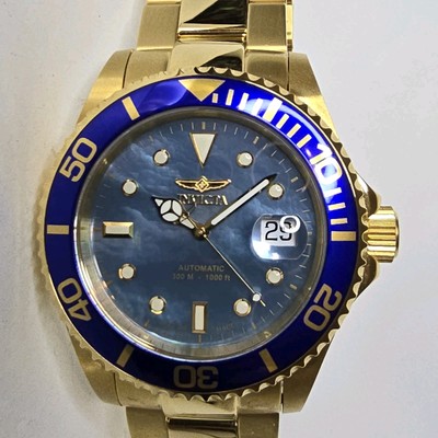 Invicta Swiss Made Automatic Pro Diver Men's Watch 43mm Gold 43mm | eBay