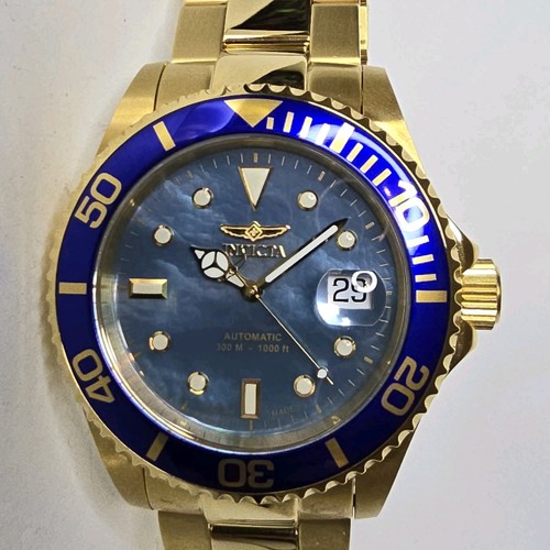 Invicta Swiss Made Automatic Pro Diver Men's Watch 43mm Gold 43mm | eBay