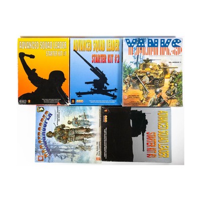 Avalon Hil Squad Leader Advanced Squad Leader Collection #24 - 3 Game ...