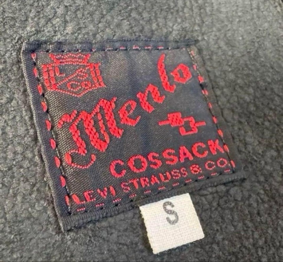 Levi's Men Limited Edition Menlo Cossack Leather Jacket S Black Limited ...