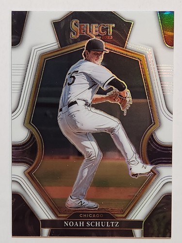 2023 Panini Select - Premier Level Noah Schultz #119 White Prizm /149 ...