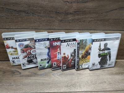 Lot Of 7 Sony Playstation 3 PS3 Games TESTED With Cases | eBay