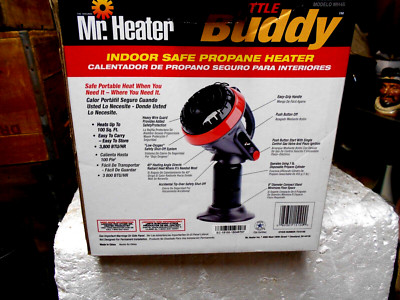Mr. Heater Little Buddy Model MH4B NIB Indoor Safe Propane Heater | eBay