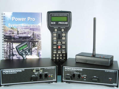 NCE 524-007 PH10R 10 Amp Power Pro Wireless Starter Set w D408 Decoder ...