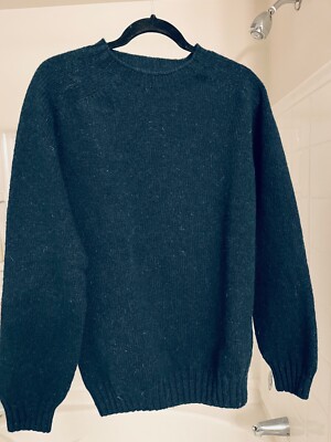 mens filson sweater medium wool dark green | eBay