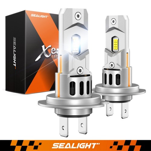 SEALIGHT H7 LED Headlight Bulbs High Low Beam 6500K For Audi A3 A4 A6 A8 Q5 Q7 | eBay