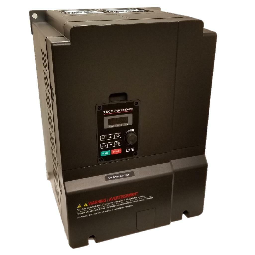 75 HP 3 PHASE 460 VOLTS TECO NEMA 1/IP20 VARIABLE FREQUENCY DRIVE E510 ...