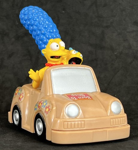 2003 Red Rooster The Simpsons Marge & Maggie In Car Pull Back & Go Car ...