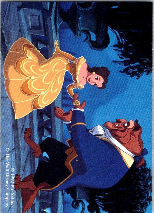 1992 Pro Set Beauty and the Beast Magic Mirror Card #M1 Scratched Off ...