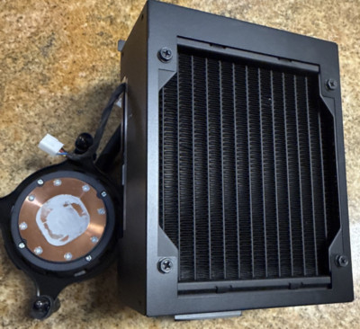 Genuine Dell Alienware Aurora R8 R9 R10 R11 R12 Liquid CPU Cooler MH0HN ...