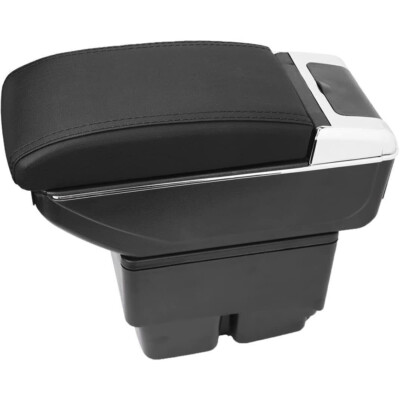 Armrest Parts For Ford Fiesta 2011-2017 Console Storage Box Arm Rest ...