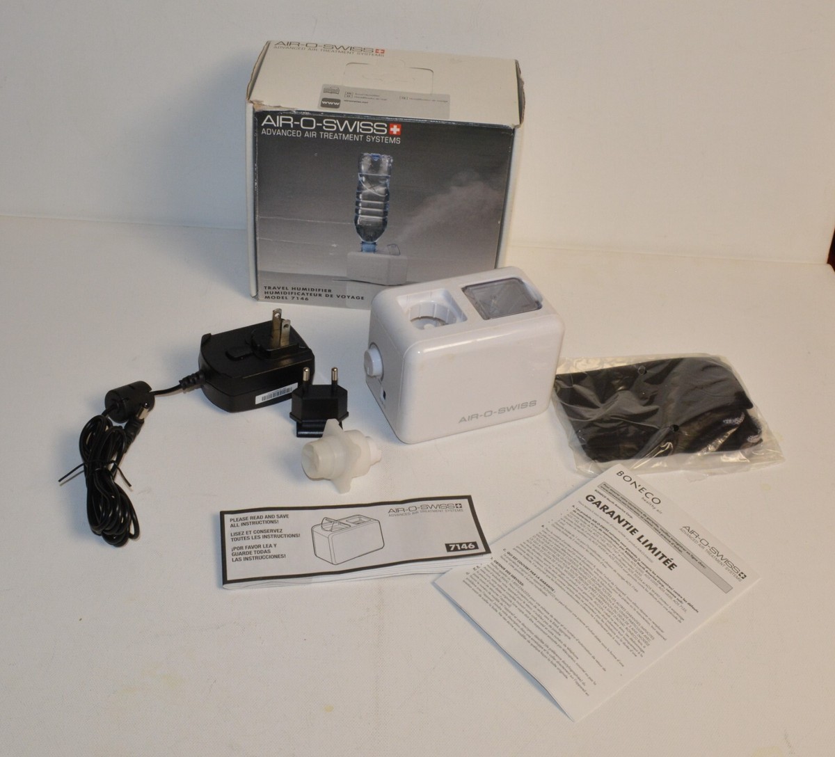 Boneco Travel Humidifier Boneco 7135 Warm Or Cool Mist Ultrasonic