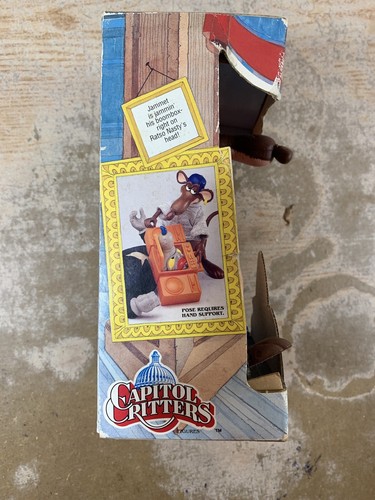CAPITOL CRITTERS Political Doll TV Show Jammet Rat Toy 1992 | eBay