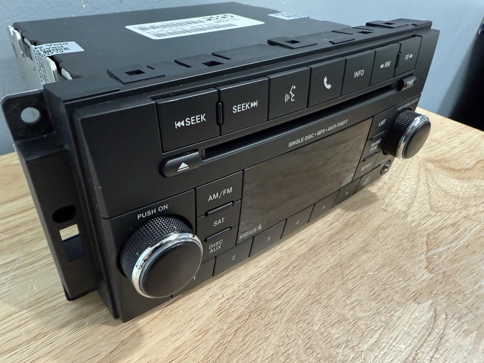 CHRYSLER DODGE JEEP RES Radio MP3 CD Player UConnect Bluetooth ipod Aux ...