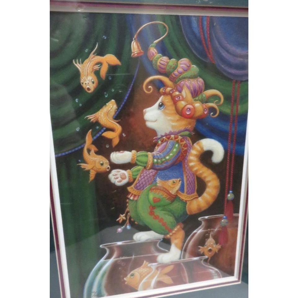 RANDAL SPANGLER LIMITED EDITION (42 OF 200) MATTED ART PRINT FISH ...