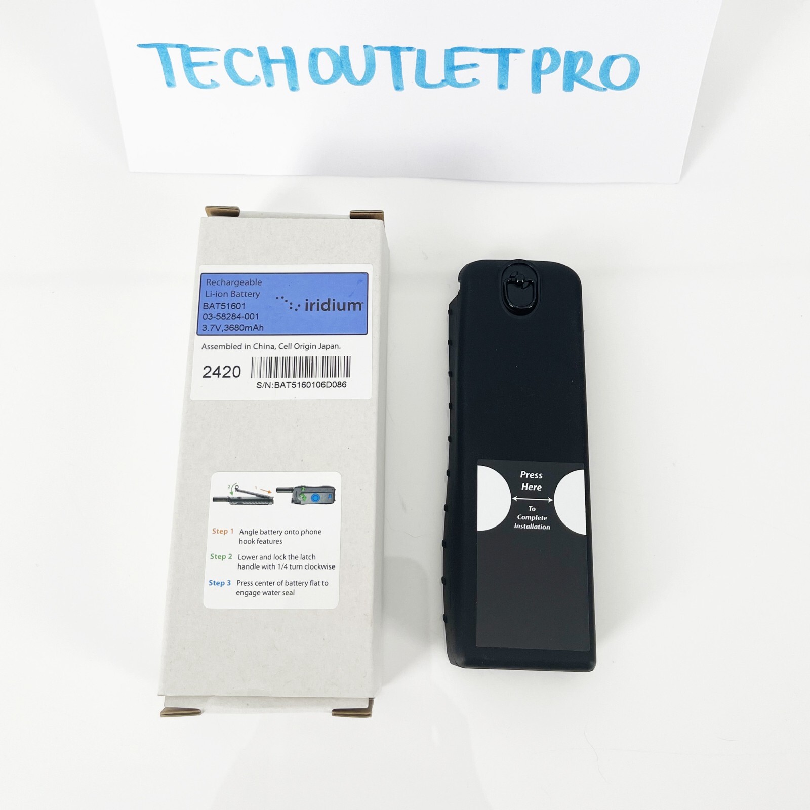 Iridium Extreme 9575 High-Capacity Battery BAT61601, BAT51101, BAT51601 ...