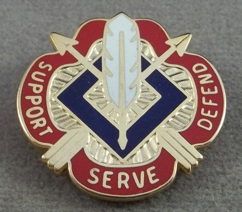 US Army 18th Personnel Group Unit Crest Insignia | eBay