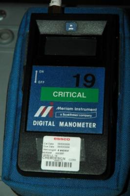 Meriam Instruments A0030P Portable Digital Manometer 30 Day Warranty | eBay