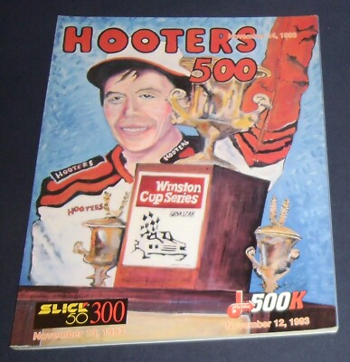1993 Atlanta Motor Speedway Hooters 500 Nascar Winston Cup Program Alan ...