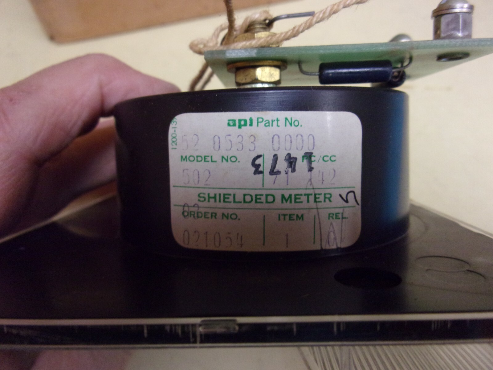 Drexelbrook Engineering Co. Meter , Output in Percent , API Model 502 ...