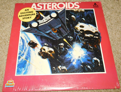 Vintage 1982 Asteroids Atari Vinyl Record LP Album Kid Stuff Records SEALED | eBay