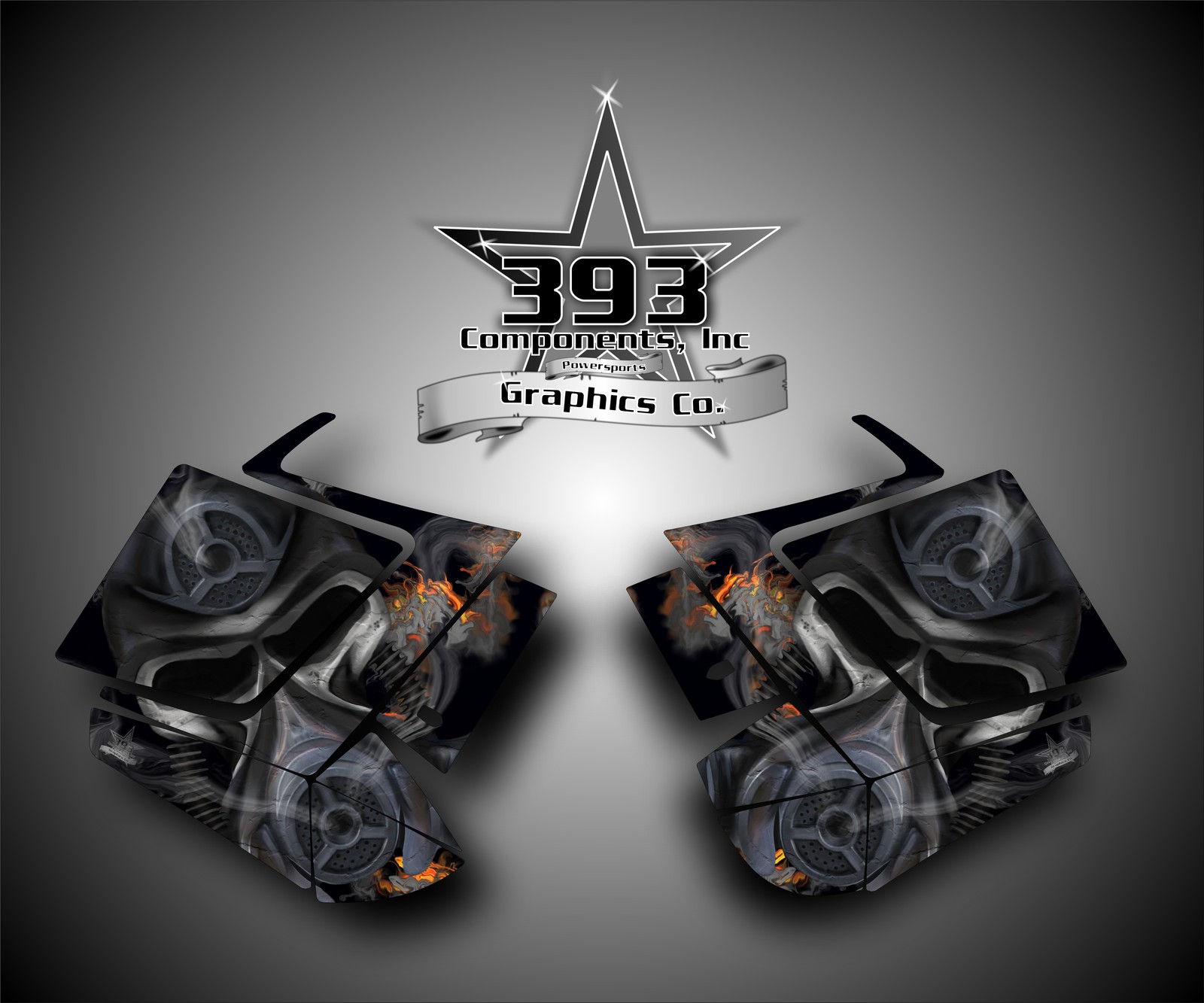 2010 - 2015 POLARIS PRO RMK - RUSH Decal Side Panel Wrap Graphics Toxic ...
