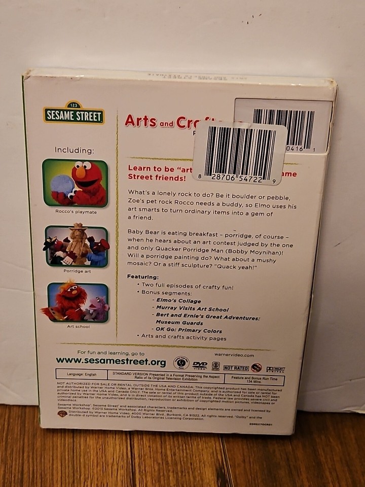 Sesame Street: Arts and Crafts Playdate (DVD) 851747004161| eBay