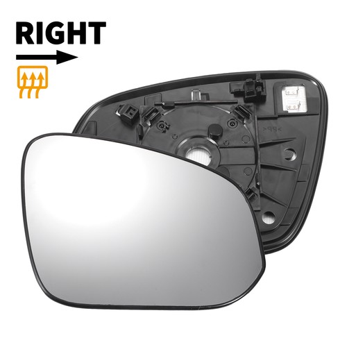 Car Right Passenger Side Mirror Glass w/ Backing Plate Heated for ...