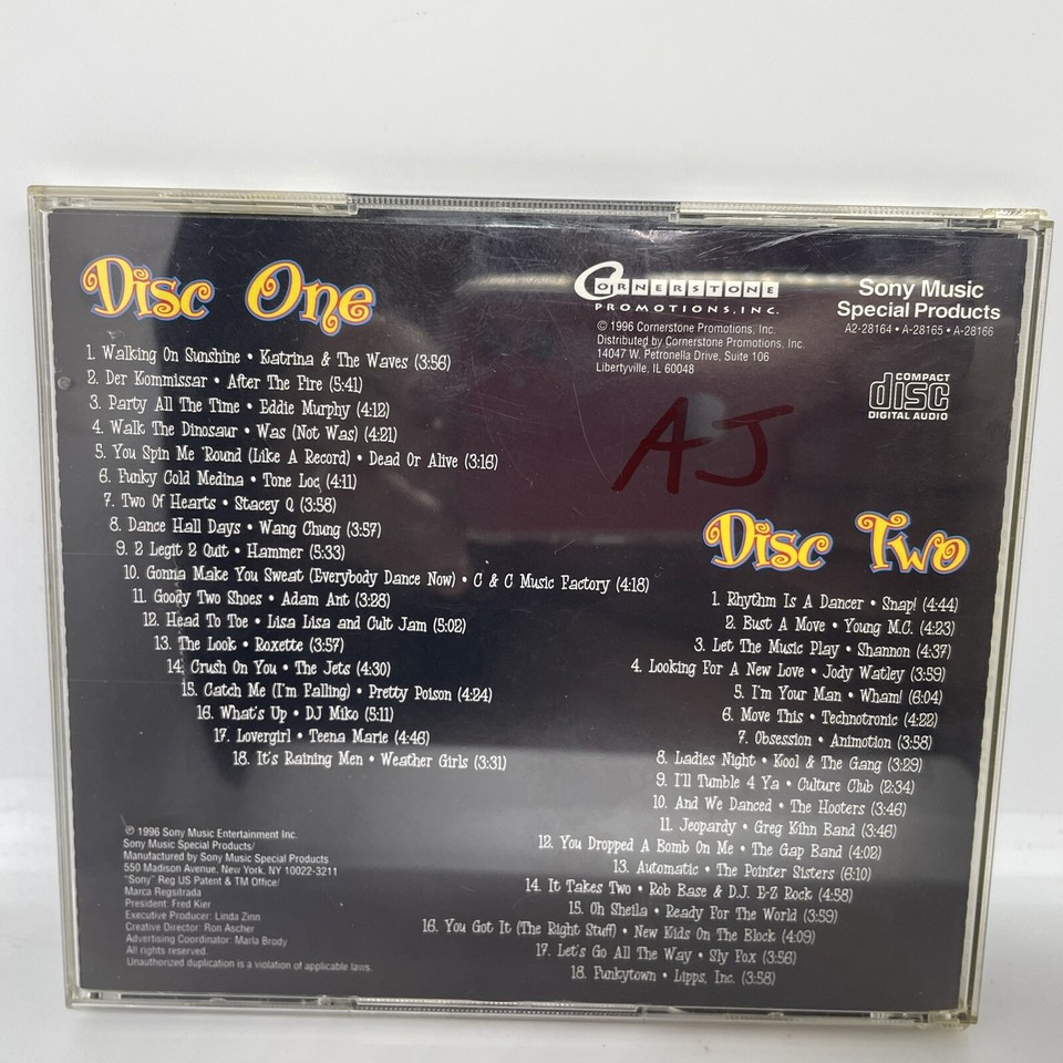 1996 Cornerstone Promotions The Party Zone 2 CD Set (RARE 2 CD Version) Various | eBay
