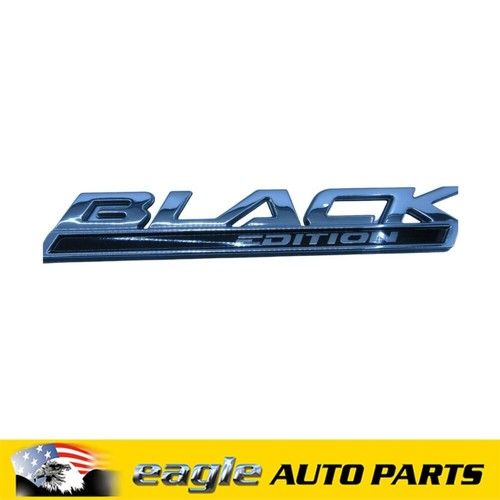 Holden VF Commodore " Black Edition " Badge Emblem Genuine GM | eBay